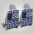 Car Back Seat Organizer Antique Nylon Fabric Thickened Waterproof Foot ...