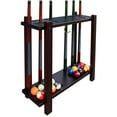 Hathaway Classic Floor Billiard Pool Cue Rack - Walmart.com