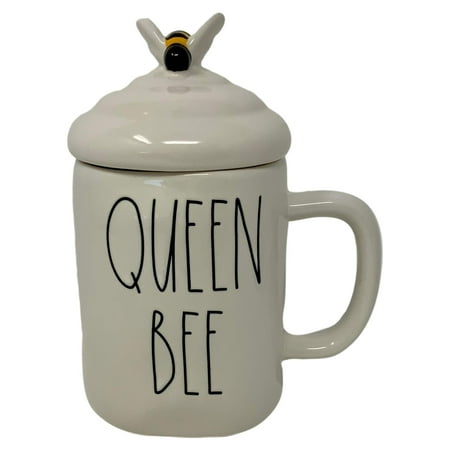 RAE DUNN QUEEN BEE MUg WITH BEE LID TOPPER -Artisan collection By ...