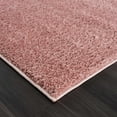 Hauteloom Judy Living Room, Bedroom Area Rug Pink High Pile 3'3" x 5 ...