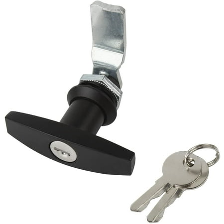 T-Handle Door Lock Latch, Trailer Cabinet Door Latch, T-Handle Garage ...