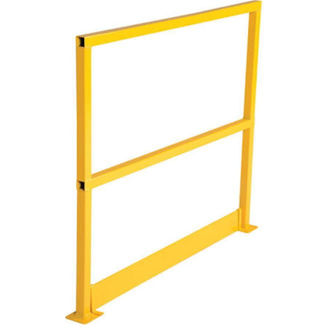 Vestil SQ-48-TB 48 in. Safety Handrail with Toeboard - Walmart.com