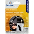 Permatex Self-Fing Silicone Tape, Black, 1" x 10" - Walmart.com
