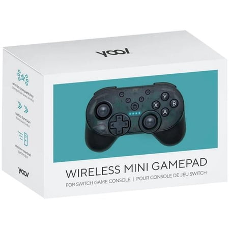 YOOL Wireless Mini Gamepad w/ Turbo Mode + Amiibo NFC Support [Nintendo ...