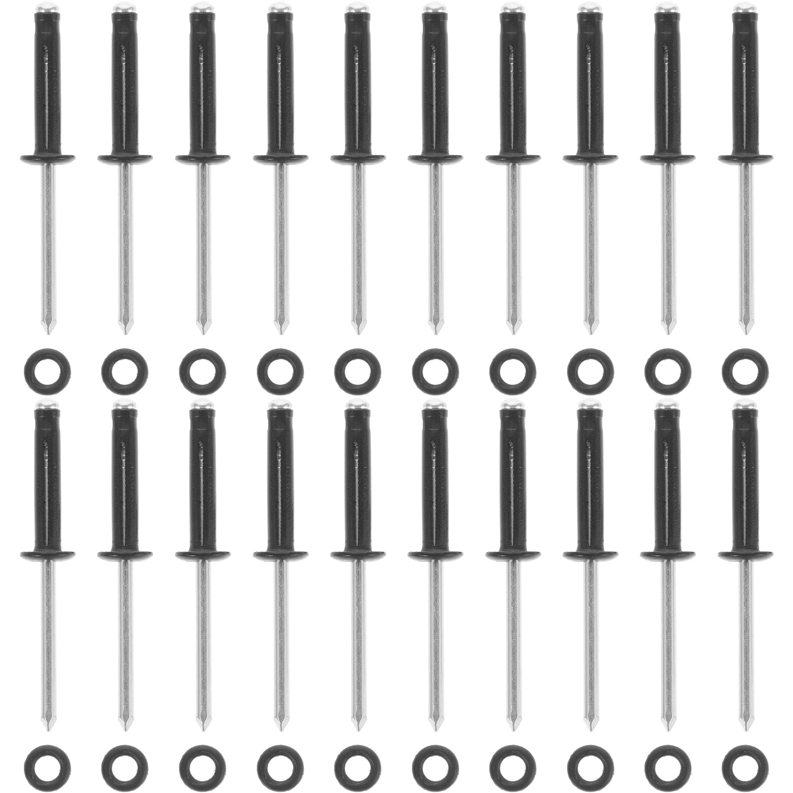 Click here for Hydreachca Rivet For Kayak Black 20pcs 2.2in 5.50x... prices
