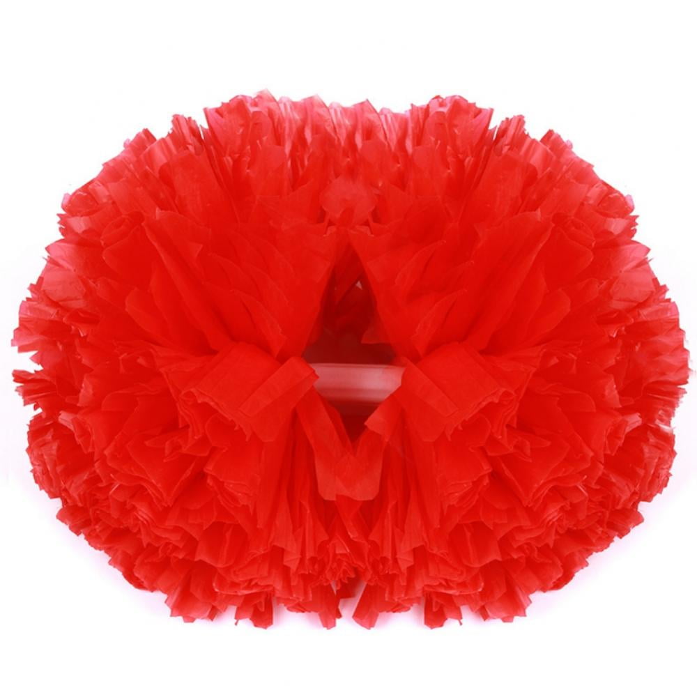 Popvcly 1Pcs Metallic Cheerleading Pom Poms, Cheerleader Cheering ...