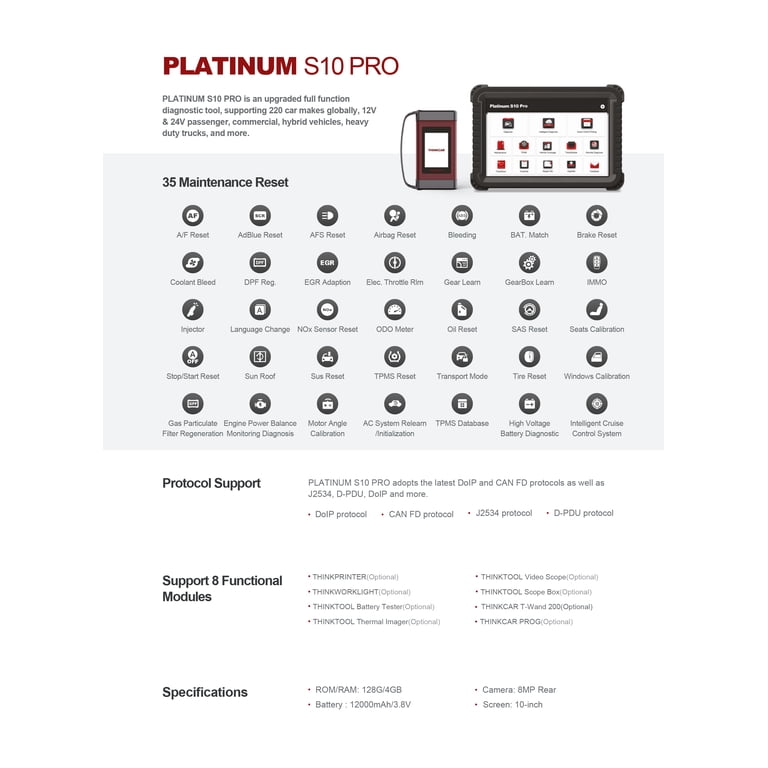 Presentacion Platinum S10, S10 CAN FD Y S10 Pro De, 53% OFF
