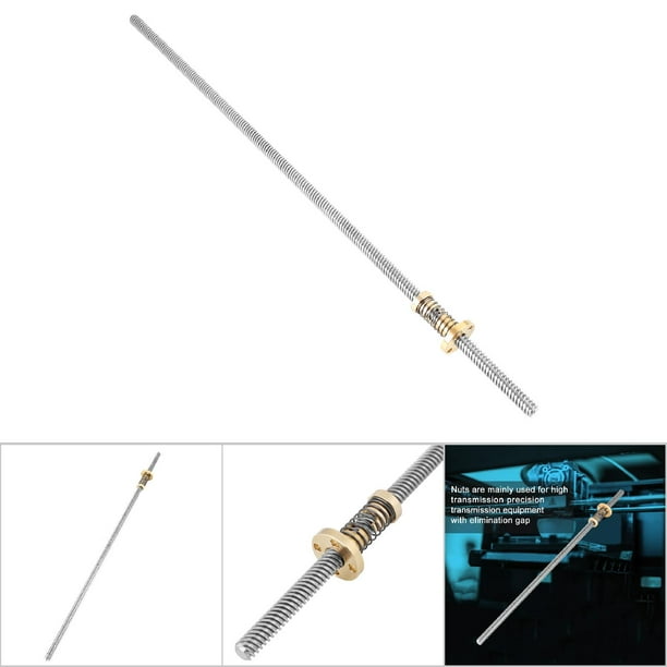 Spring Loaded Nut,T8 Threaded Rod Lead D Printer Part Rodand Nut ...