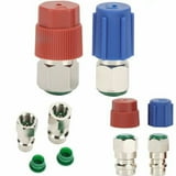 Car A/C Retrofit Conversion Adapter Kit for R-12 to R-134a with Valves ...