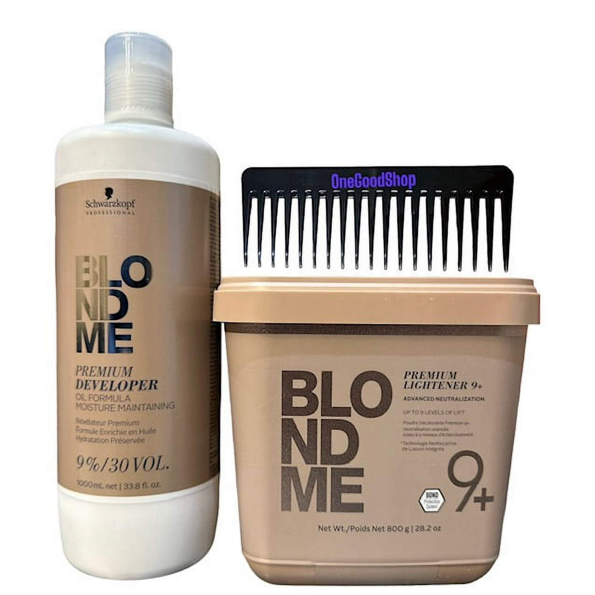 Click here for New Schwarzkopf Blondme Premium Lightener 9+ (28.2... prices