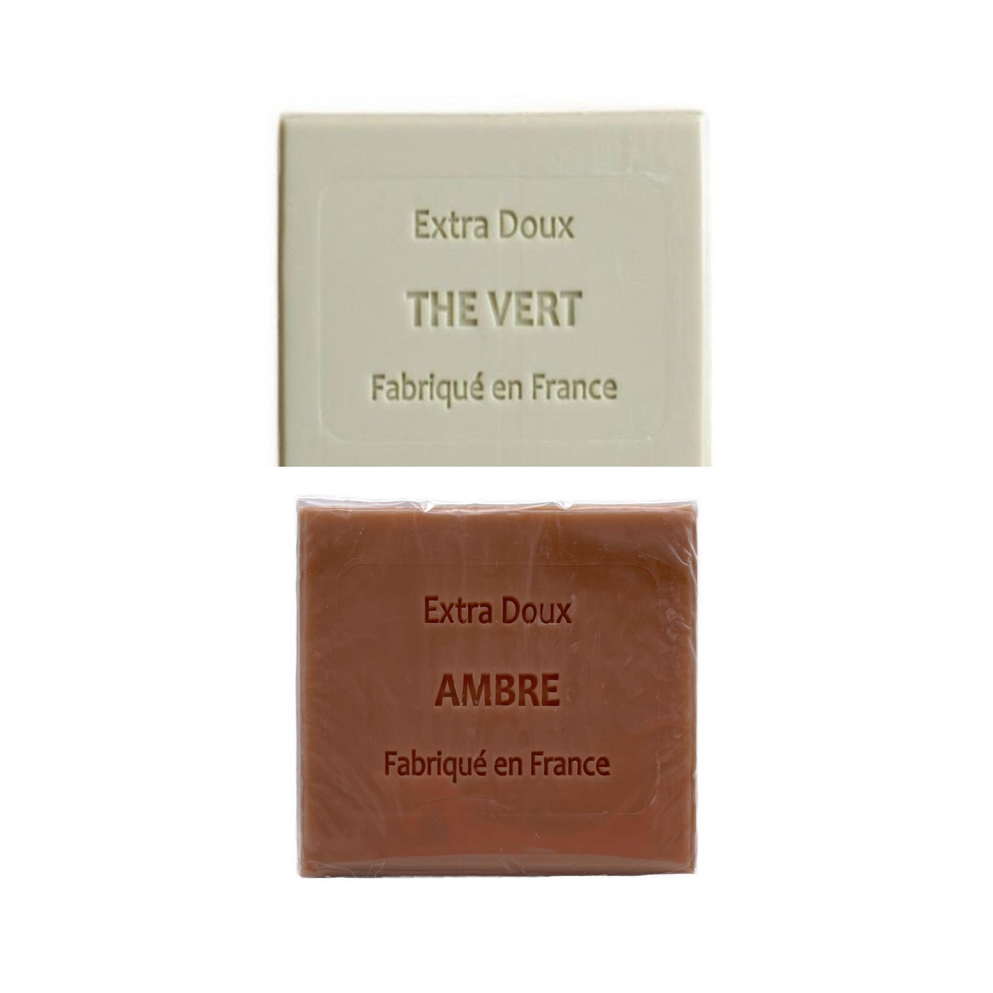 Du Monde a La Provence The Vert Green Tea/Ambre Amber Soap Made in ...