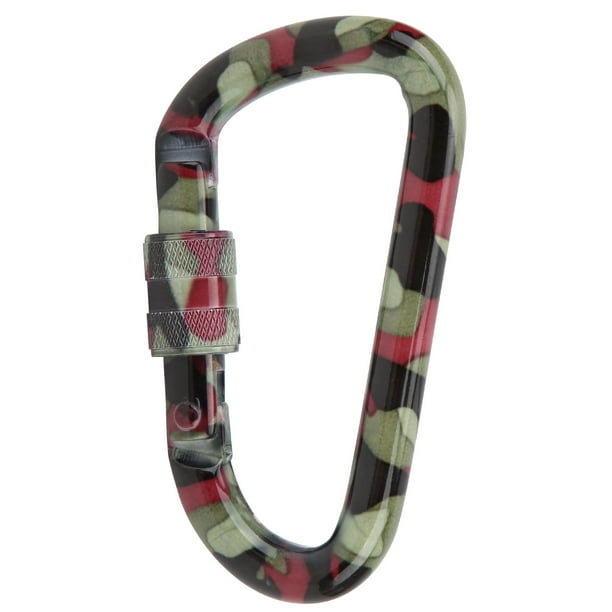 Heavy Duty Caribeanersfor Climbing,8mm Auto Locking Carabiner Auto ...