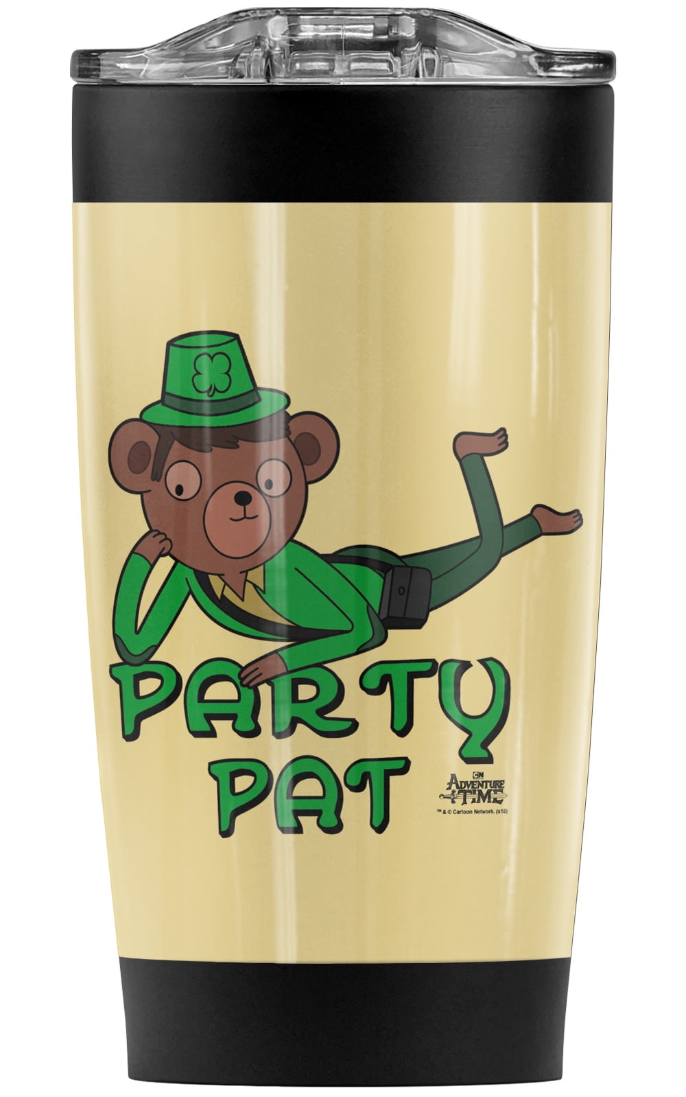 Adventure Time/Party Pat Stainless Steel Tumbler 20 oz Coffee Travel ...