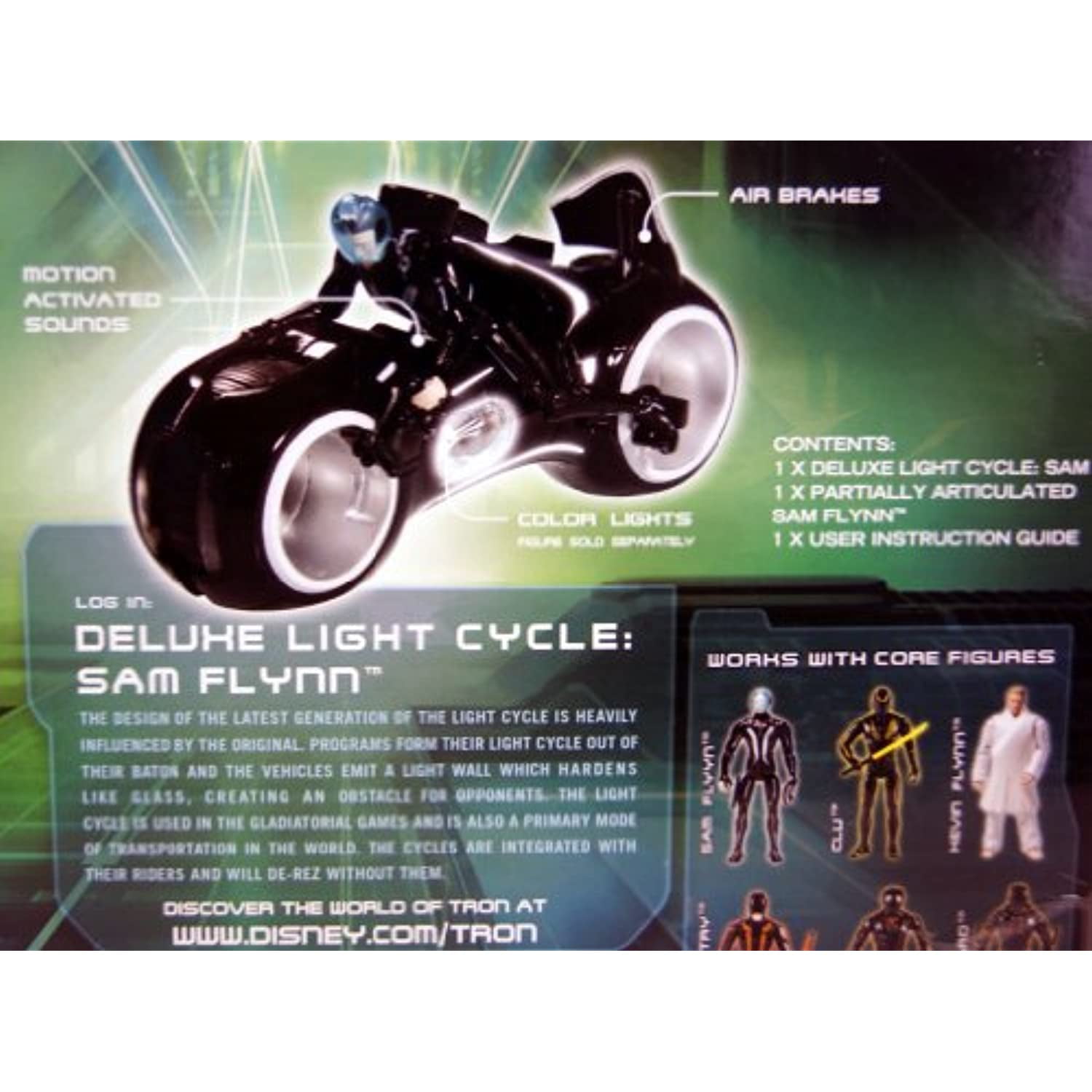 Tron Light Cycle Toy