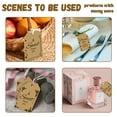 80Pcs Thank You Tags with String 4 Style Paper Thanks Hanging Labels ...