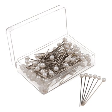 Hello Hobby Size 24 Long Pearlized White Ball Point Sewing Pins (900 ...