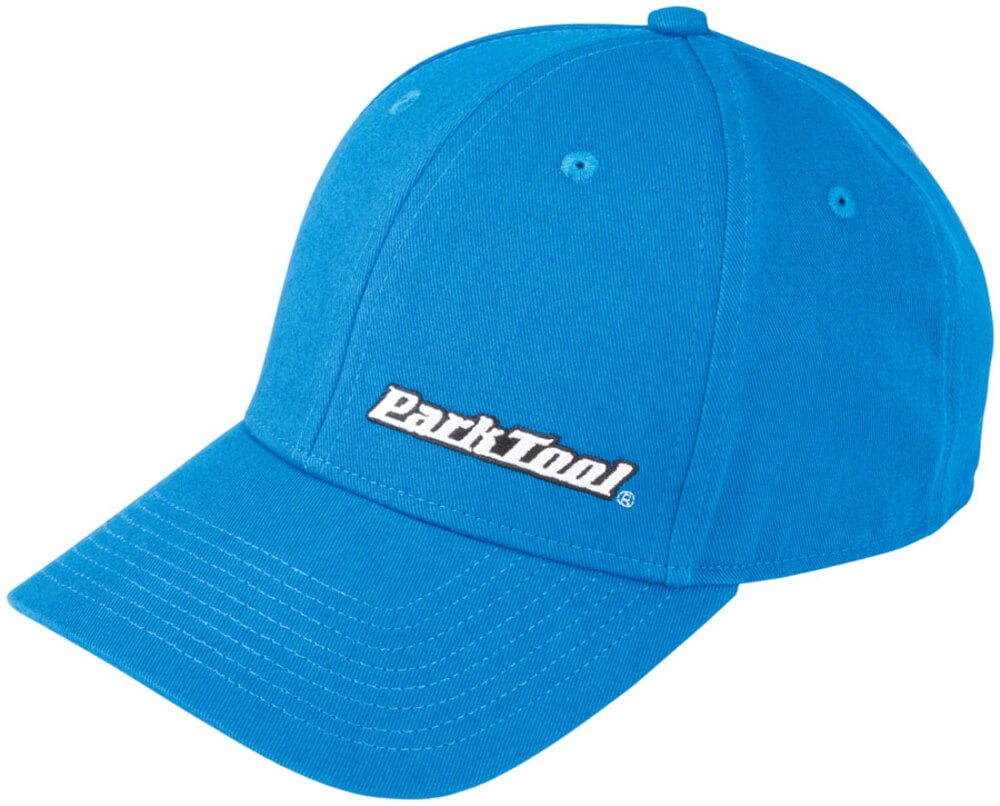 Park Tool HAT-8 Ball Cap, Blue, One SIze Fits Most, Pre-curved bill ...