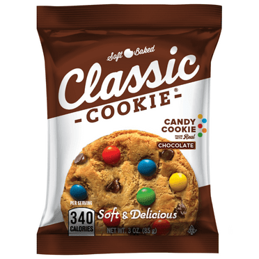 Classic Cookie Soft Baked Cookies, 8 Individually Wrapped Cookies Per ...