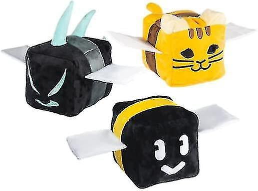 Bee Swarm Plush Toy, 7 Inch Basic Bee, Tabby Bee And Vicious Bee Deluxe ...