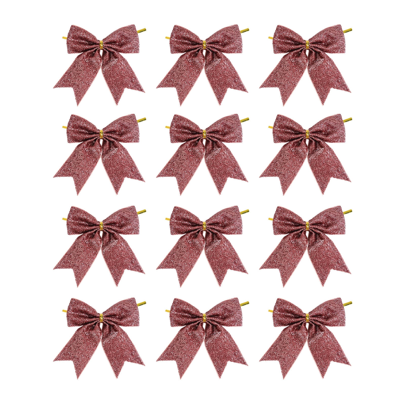 Click here for Bfogop Christmas Tree Glitter Bows  3.5 Inch Mini... prices