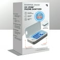 SHARPER IMAGE UV Phone Sanitizer, Portable Sterilizer, Ultraviolet ...