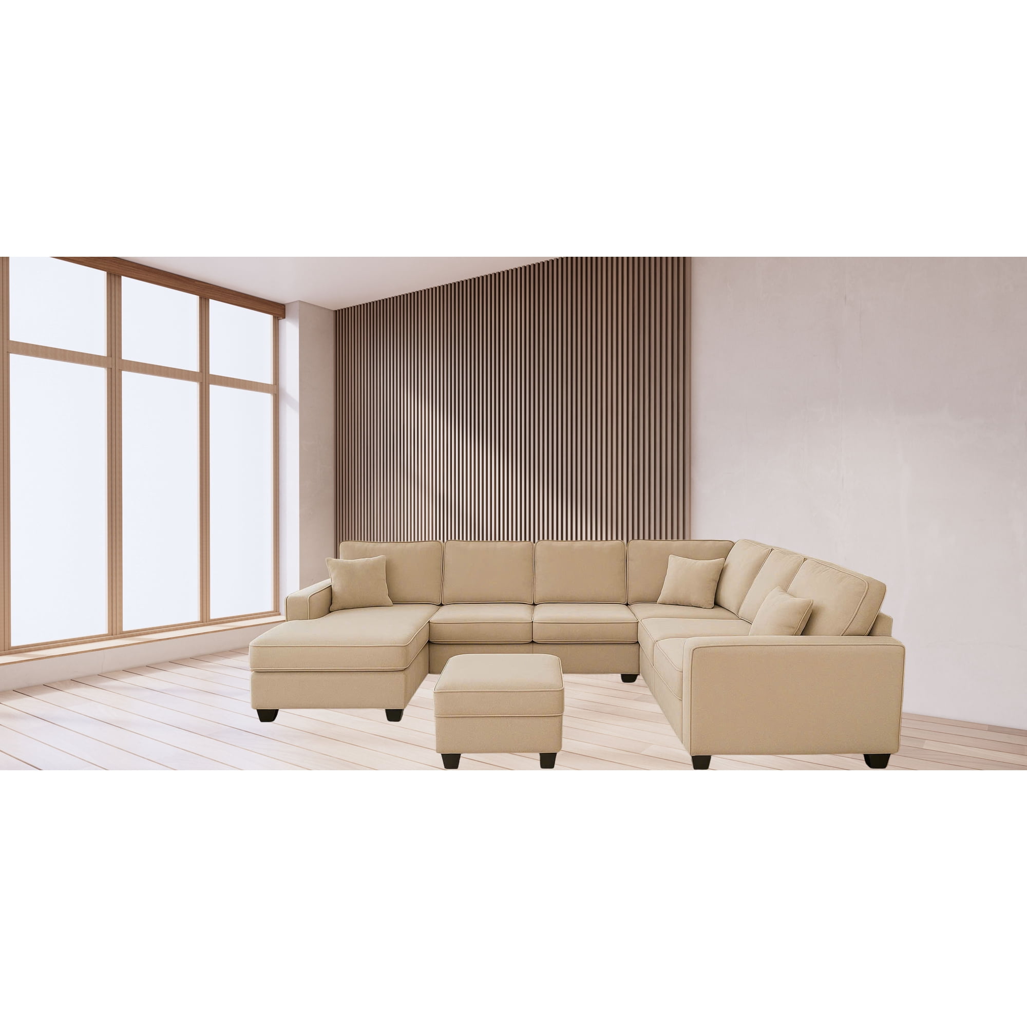 Click here for Kwality Imports K-Living U-Shaped Reversible Secti... prices