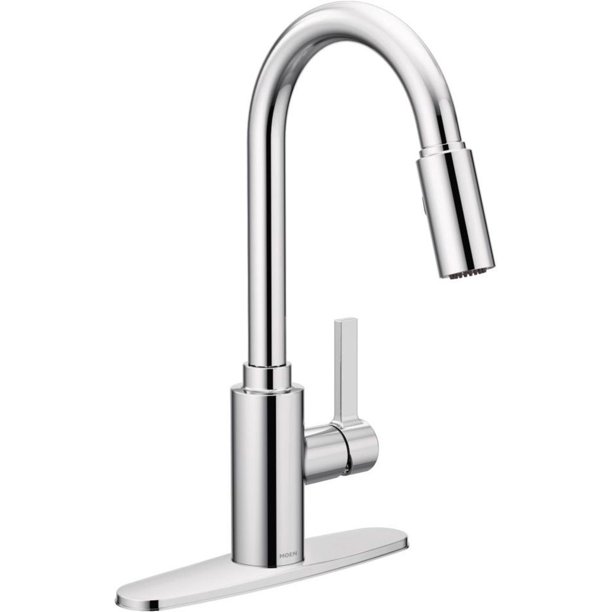 Moen 7882 Genta Lx Pull-Down Spray Kitchen Faucet - Chrome - Walmart.com
