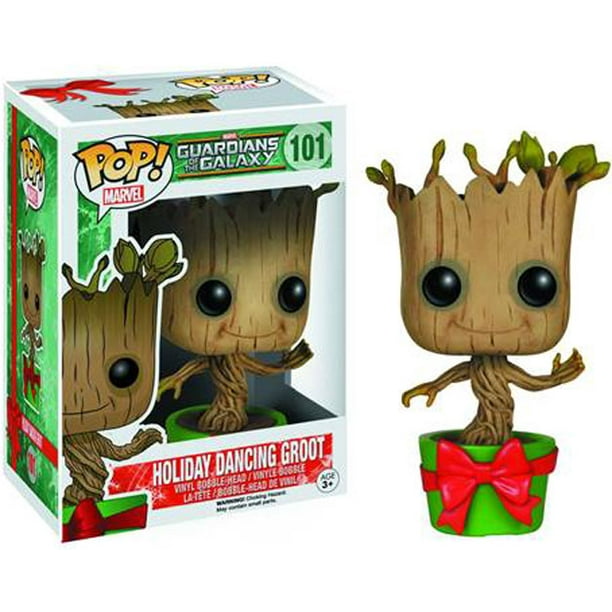 Funko Pop Marvel Holiday Dancing Groot Vinyl Bobble Head