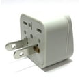 Seven Star Universal Travel Plug Adapters For USA (1 Pack, Universal to ...