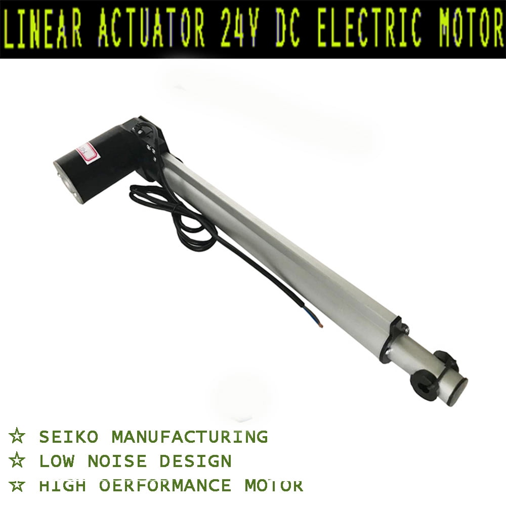 INTBUYING 24V DC Electric Linear Actuator Stroke 13.78Inch Industrial ...