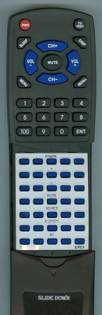 Replacement Remote for KLIPSCH 1061310, R20B, RT1061310 - Walmart.com