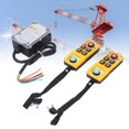 Yajisi Industrial Crane Remote Control with Dual Lock Handles, 100‑m RF ...