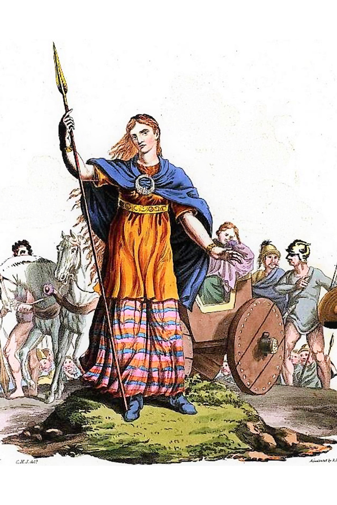 24x36 gallery poster, Boudica - Walmart.com