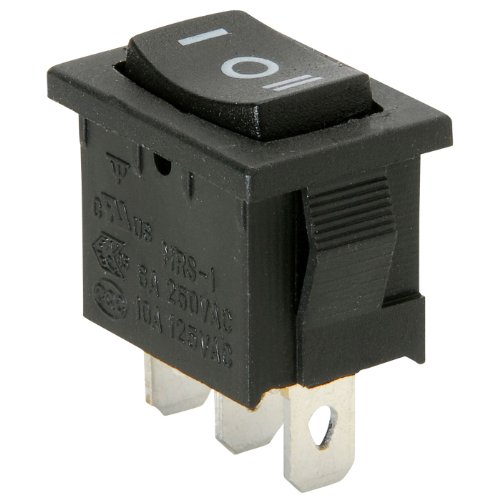 Parts Express SPDT Miniature Momentary Rocker Switch Center Off (1 ...
