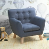 Second Story Home Jacey Kids Chair, Denim Blue - Walmart.com