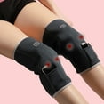 Heated And Vibration Knee Massager Brace Wrap Electric Heating Pad Massage For Knee Shoulder