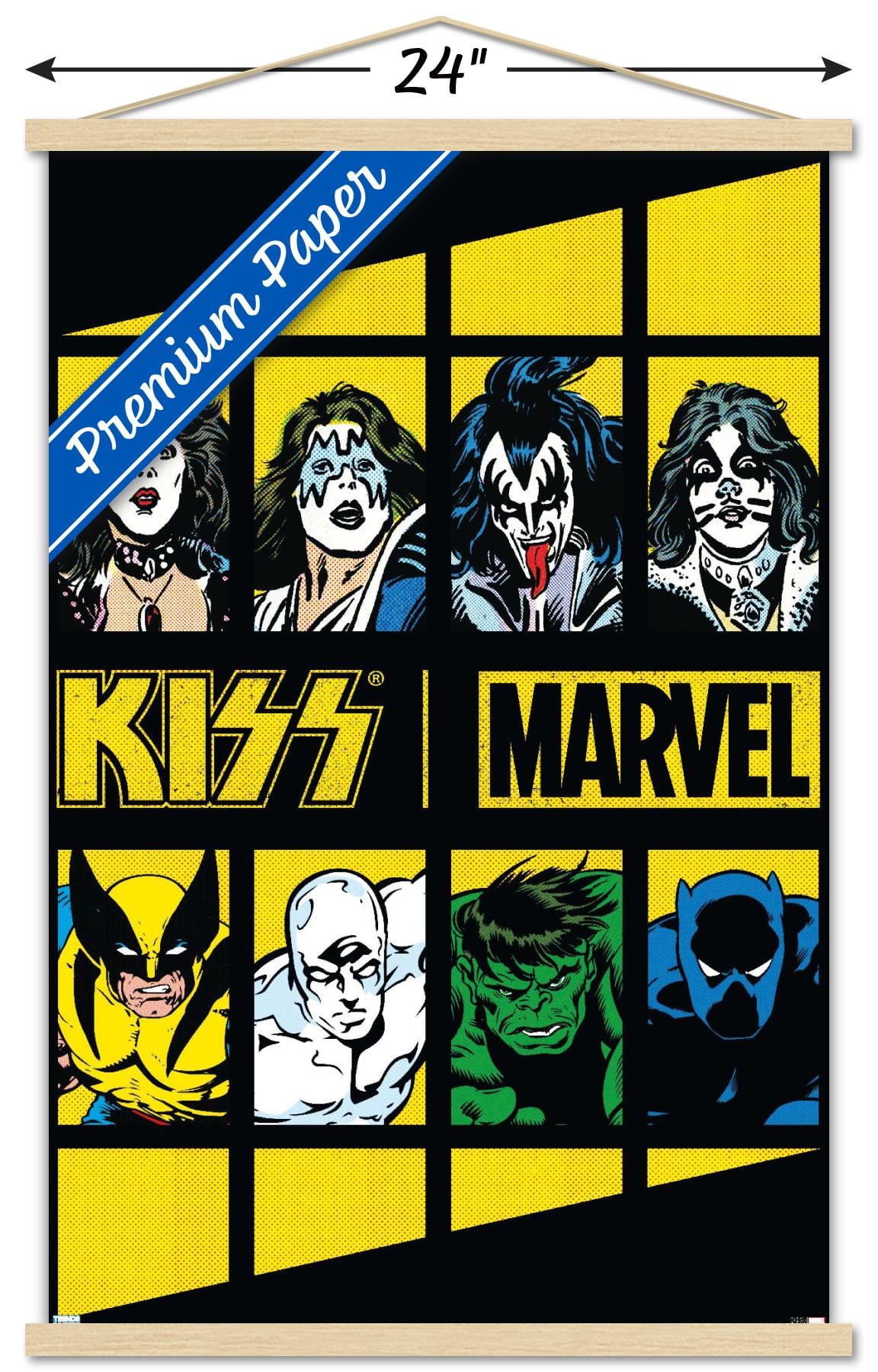 Marvel Heroes Poster Character List