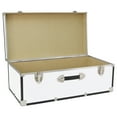 "Seward Basic 30"" White Storage Trunk - Bedroom & Dorm Room Furniture ...
