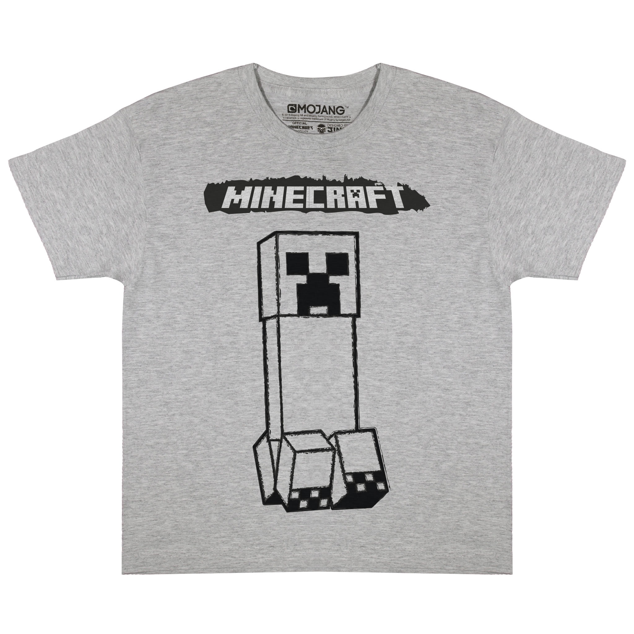 Minecraft Mono Creeper Boys T-Shirt | Official Merchandise | Walmart Canada