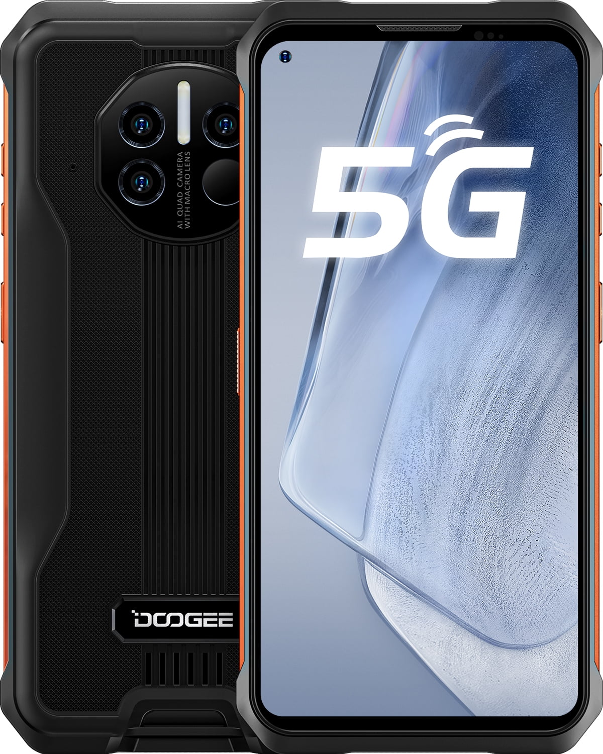 Buy Rugged Smartphone, DOOGEE V10 (2021) 5G Cell Phones Unlocked, 6.39 ...