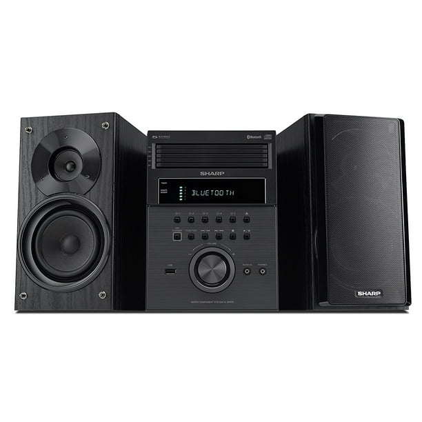 Sharp 5 Disc Bluetooth Hi-Fi Home Audio Stereo Sound System Cd Player ...