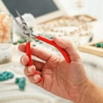 The Beadsmith Flat Nose Pliers with Spring Action Handle - Precision ...