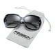FEISEDY Polarized Women Square Sunglasses Sparkling Composite Shiny Frame B2289 - Walmart.com