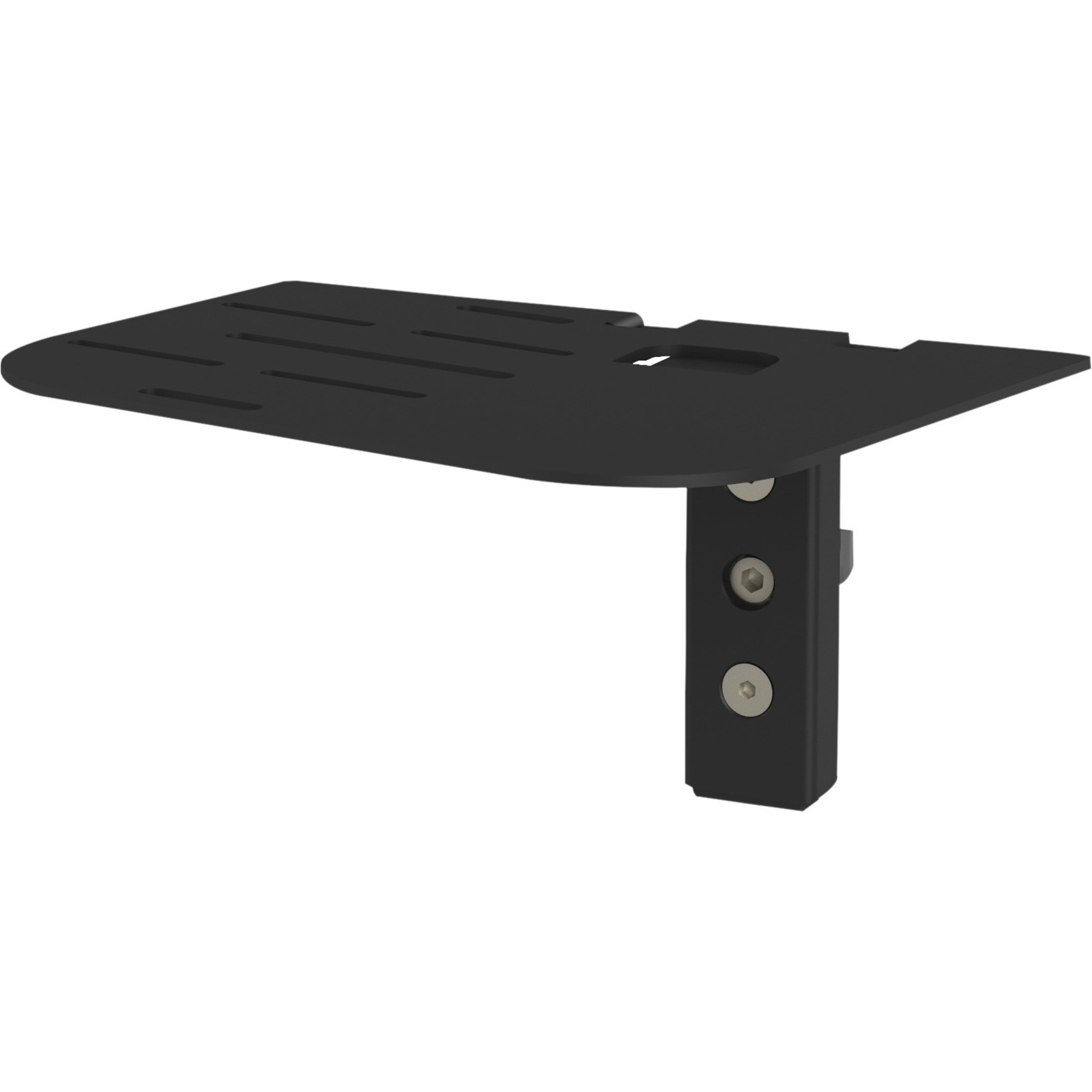 Ergotron Mounting Shelf for Scanner, Enclosure, Matte Black - Walmart.com