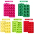 5 Pack Hawaiian Tropical Themed Ice Cube Tray Summer Silicone Molds for ...