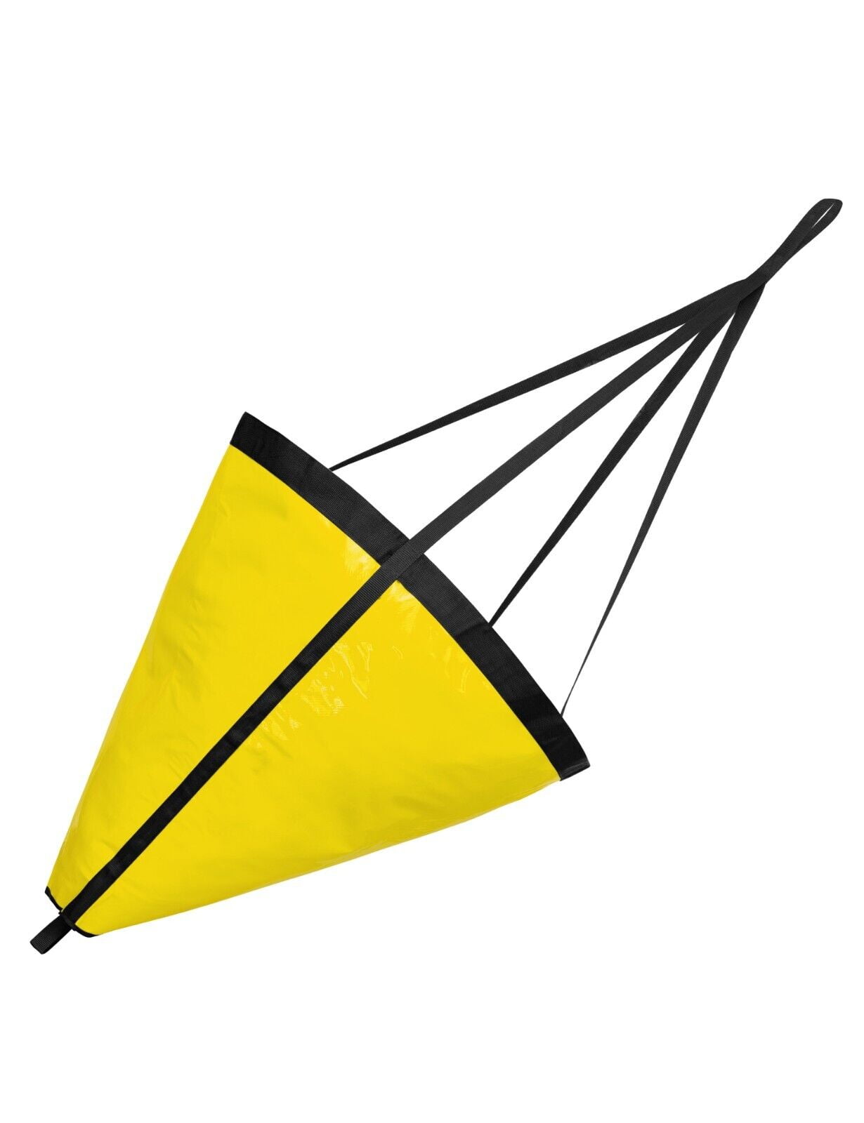 BLUEWING 62" Drift Sock Sea Anchor 5.2ft Yellow Parachute Drift Anchor ...
