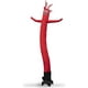 Solid Red 8 Foot Tall Inflatable Tube Man Air Powered Waving Puppet ...