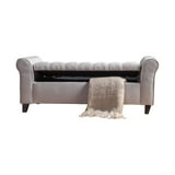 Keiko Tufted Storage Bench with Arms - Walmart.com