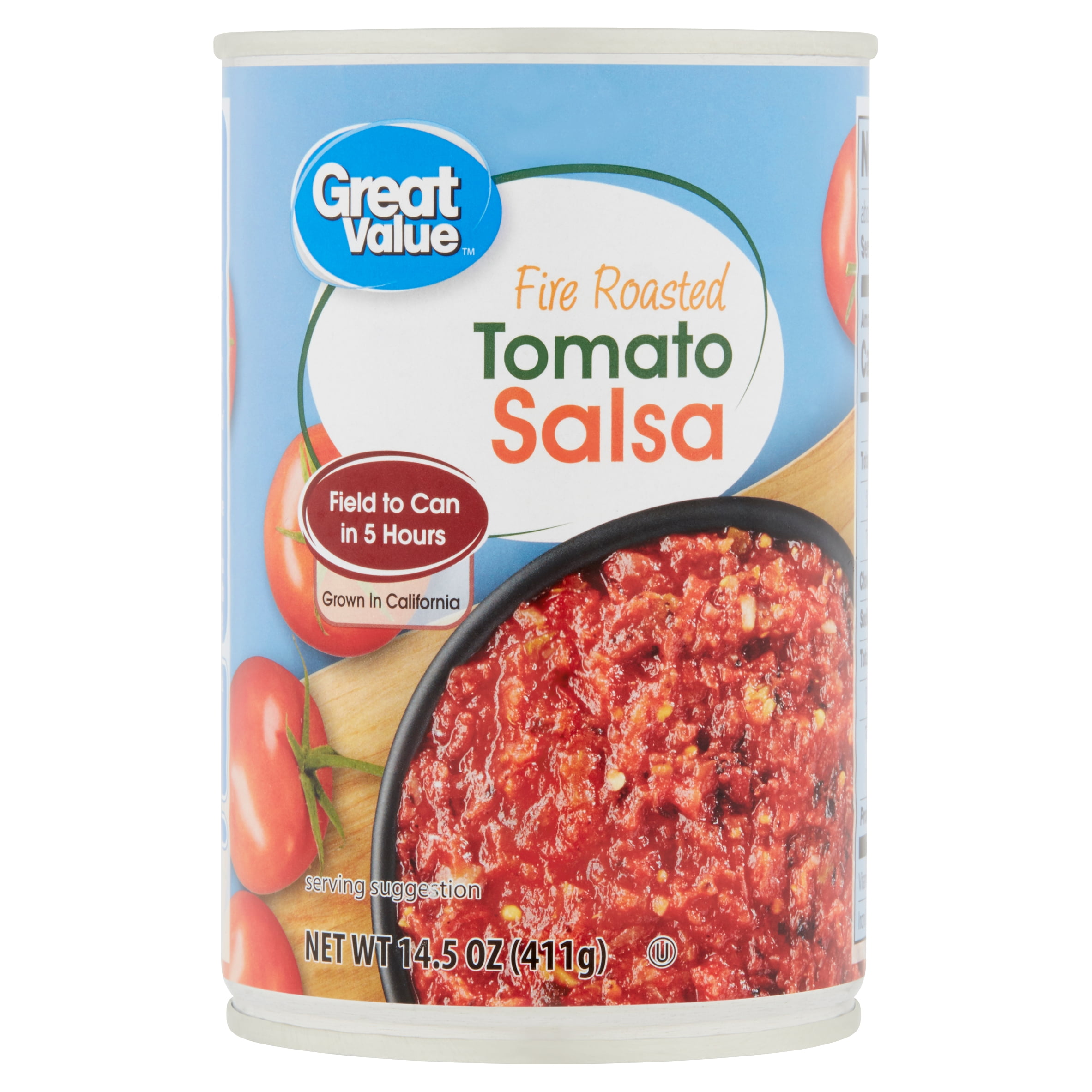 Great Value Fire Roasted Tomato Salsa, 14.5 oz - Walmart.com