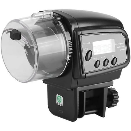 Fish Feeder - Automatic Fish Feeder Digital Lcd Electronic Fish Feeder ...